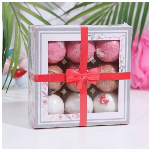 Набор бомбочек Candy bath bar "La boite des bonbons", 9*40 г