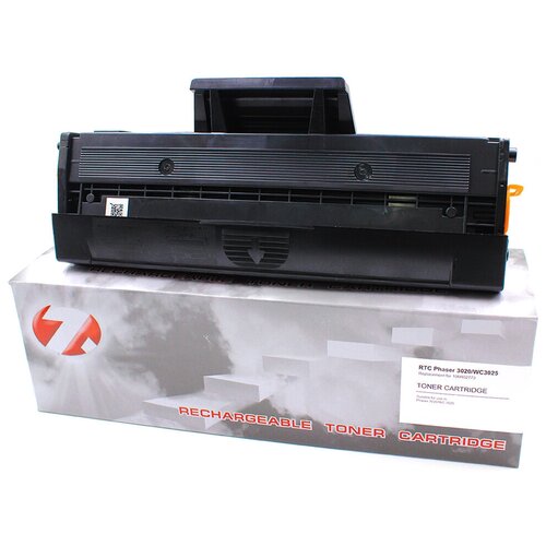 Тонер-картридж 7Q 106R02773 для Xerox Phaser 3020, WC 3025 (Чёрный, 1500 стр.), новая версия чипа