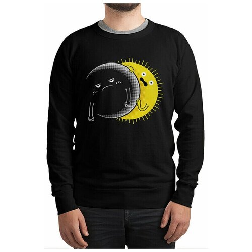Свитшот DS Apparel, размер S, черный