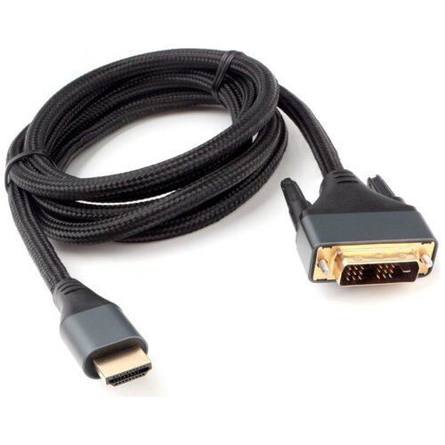 Аксессуар Gembird Cablexpert HDMI - DVI Single Link 19M/19M 4K 1.8m CC-HDMI-DVI-4K-6