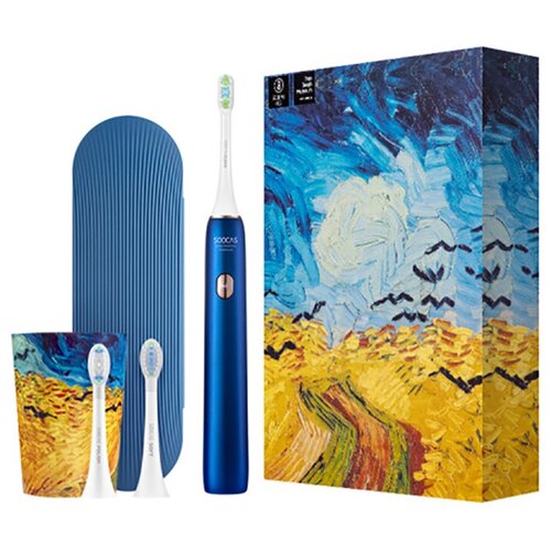 Зубная электрощётка X3U Soocas & Van Gogh Museum Design Blue (Синий)