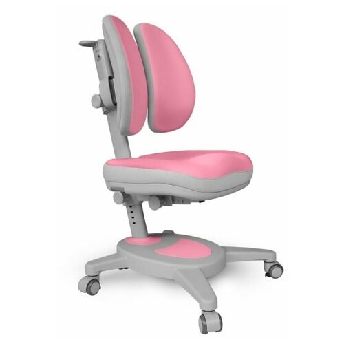 Детское кресло Mealux Onyx Duo розовый с серой каймой