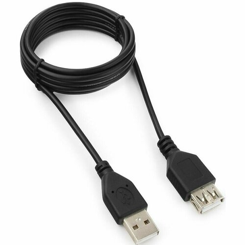 Удлинитель USB кабеля 3 метра черный