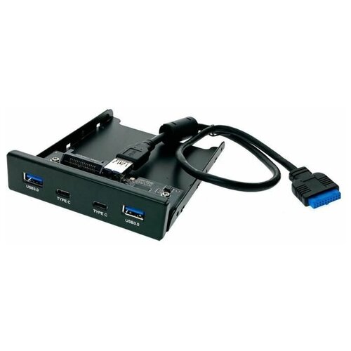 Планка на переднюю панель Espada 2xUSB Type-C 3.1 + 2xUSB 3.0 EFL5001