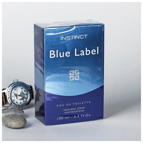 Туалетная вода мужская Instinct Blue Label, 100 мл