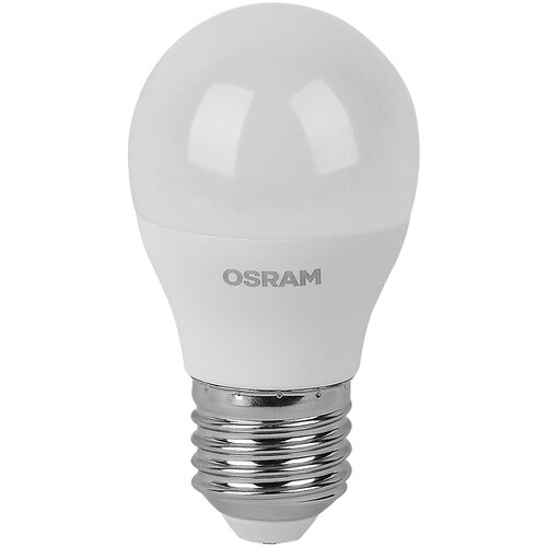 Osram/Ledvance Лампа Osram LV CL P75 10SW 865 220 240V FR E27 800lm 180* 25000h шарик LED, 4058075579958