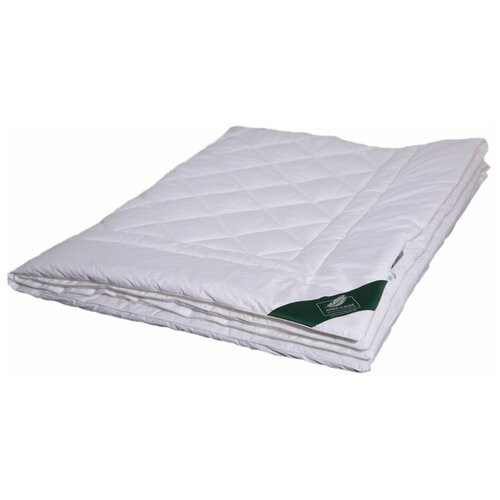 Одеяло легкое с наполнителем из 100% бамбукового волокна Flaum BAMBOO, 200х220, цвет белый