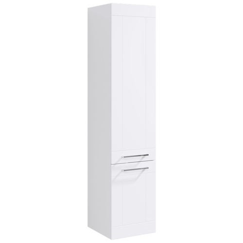 Шкаф-пенал AQWELLA Манчестер подвесной, 35 см цвет белый, MAN0535 универсальный