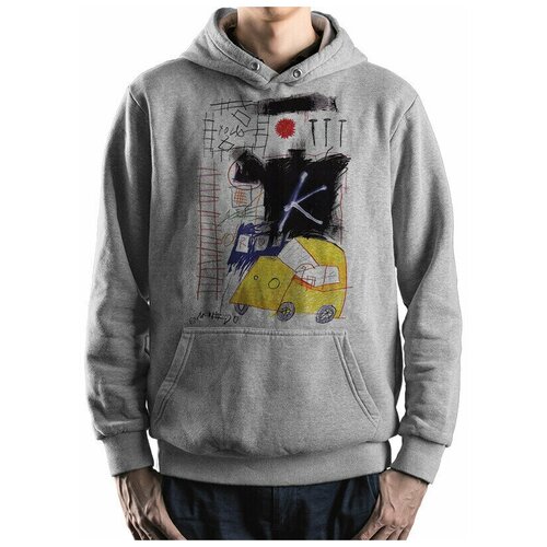 Худи DS Apparel, размер XXL, серый