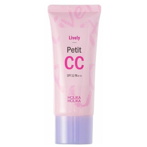 Holika Holika CC крем Petit Lively SPF 32, 30 мл, оттенок: холодный подтон, 1 шт.