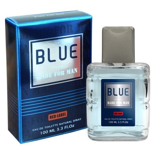 Red Label Мужской Made For Man Blue Туалетная вода (edt) 100мл