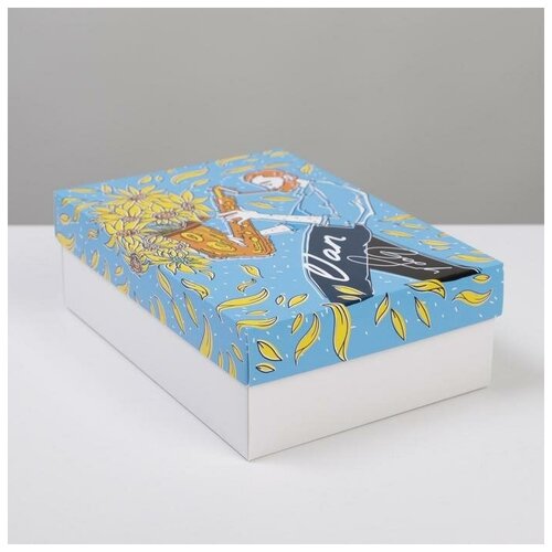 Коробка складная «Ван Гог», 21 × 15 × 7 см