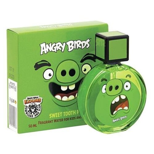 Душистая вода для детей Angry Birds Sweet tooth Pig, 50 мл