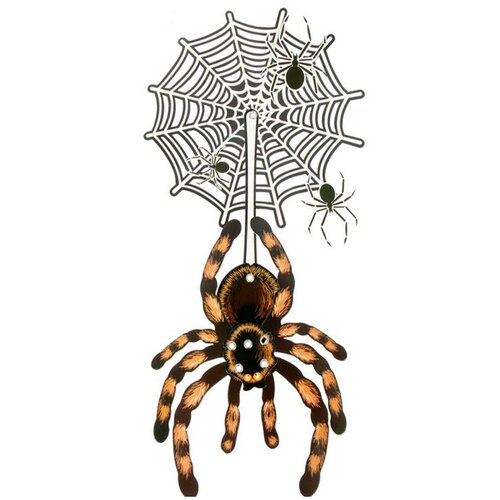 Подвеска паучьи сети на Хеллоуин