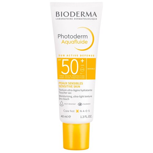 Bioderma Фотодерма Солнцезащитный аквафлюид SPF50+ 40мл