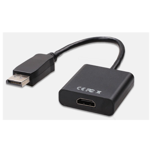 Адаптер переходник DisplayPort to HDMI Adapter (Черный)