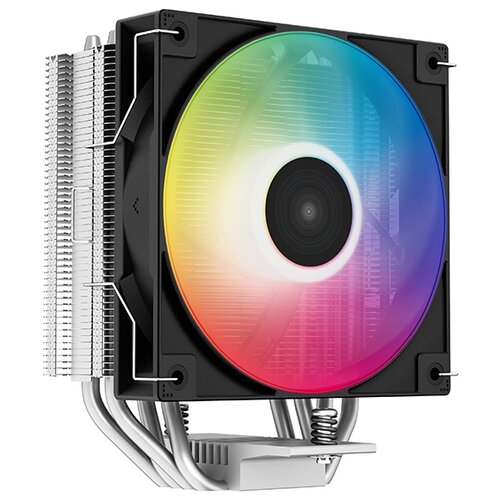 Кулер для процессора Deepcool AG400 LED, серебристый/черный/RGB
