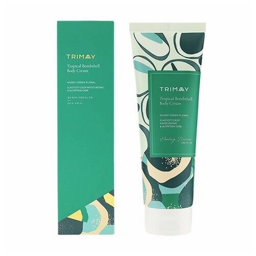 Парфюмированный питательный крем для тела с тропическим ароматом TRIMAY Healing Barrier Tropical Bombshell Body Cream 250ml