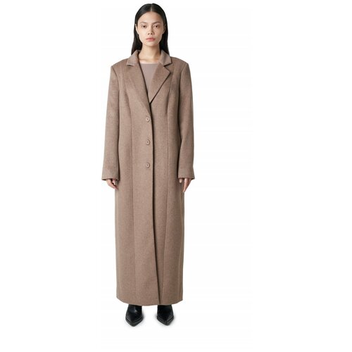 Пальто ZNWR, размер S, коричневый