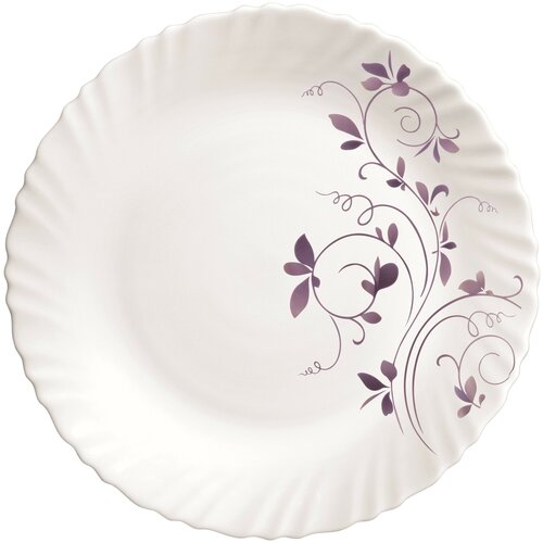Набор обеденных тарелок, La Opala, Classique, Dazzle Purple, 250 мм, 6 персон