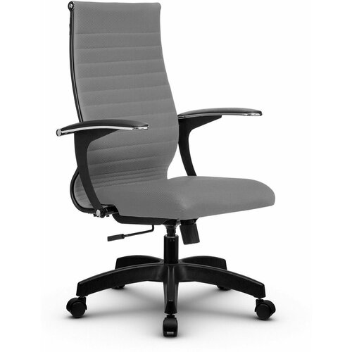 Кресло компьютерное МЕТТА-19(MPRU)/подл.158/осн.001 Светло-серый/Светло-серый