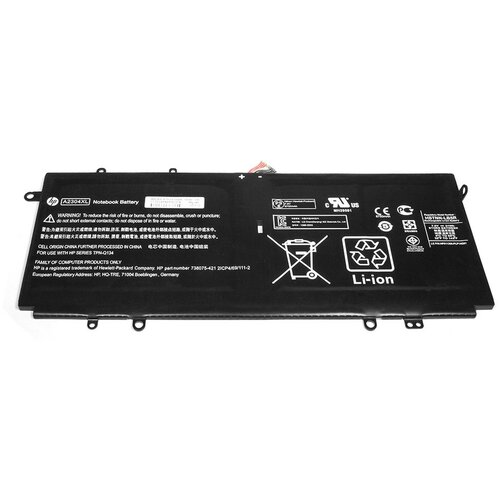 Аккумулятор (батарея) для ноутбука HP 14-q000 Chromebook Series. 7.5V 6750 mAh. PN: 738075-421