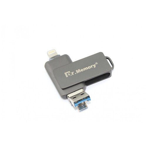 Флешка USB Dr. Memory 051 16GB, USB 3.0, черный
