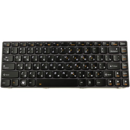Клавиатура для ноутбука Lenovo Y480 с подсветкой p/n: 25203225, 25-203225, T2Y8-RU, PK130MZ3A05