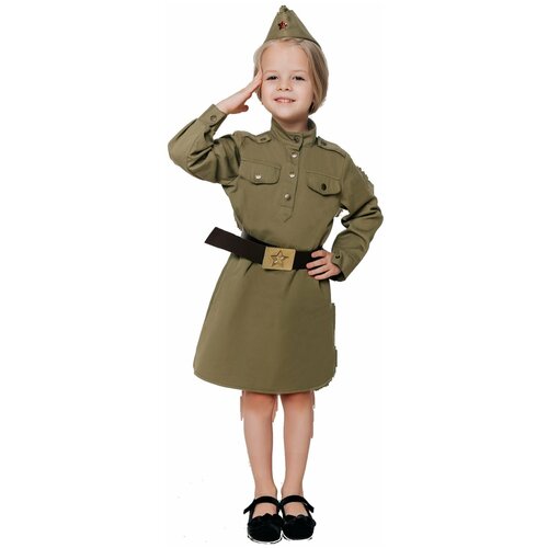 Детская военная форма костюм Солдатки Батик Пуговка 2131 к-21