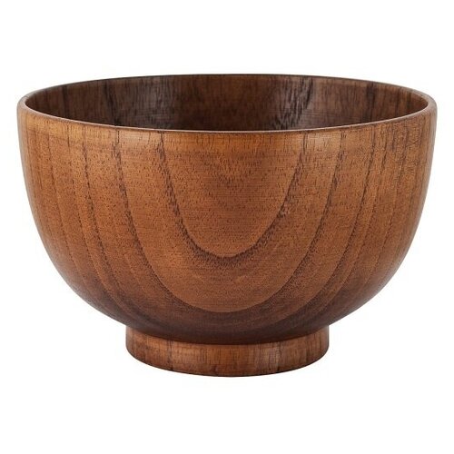 Тарелка - миска из дерева / Тарелки деревянные / Тарелка глубокая из дерева/ Диаметр 14 см