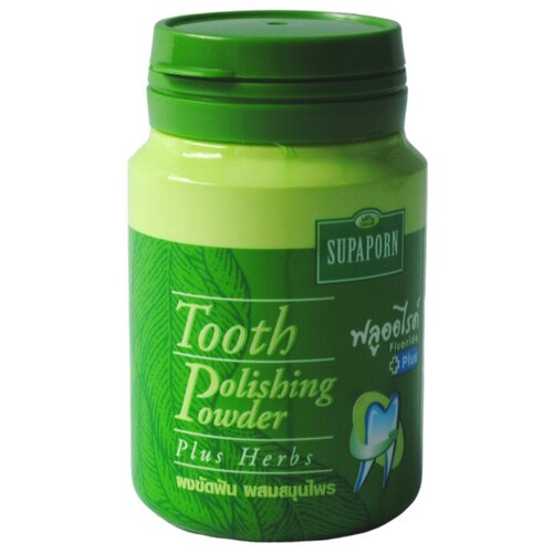Зубной порошок Supaporn Plus Herbs 90 гр.