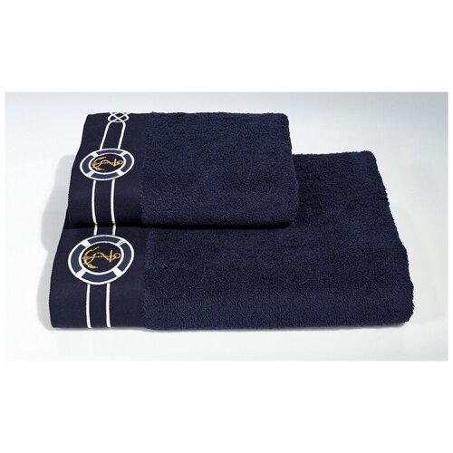 Полотенце Soft cotton MARINE тёмно-синий 85X150 см