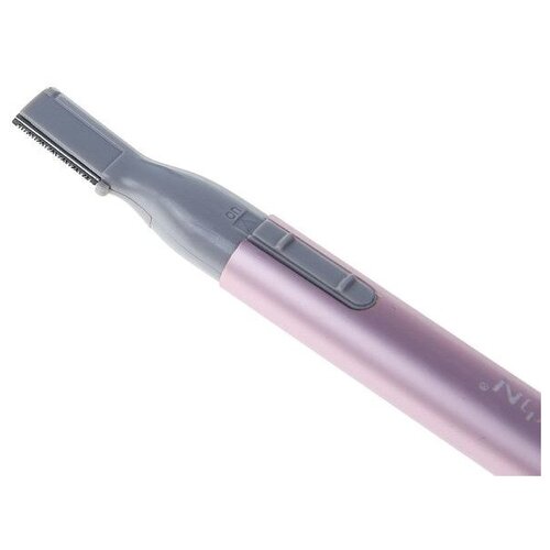 Триммер электрический д/удаления волос LuazON LEP-05 , 1*ААА (не в компл), кисточка, розовый