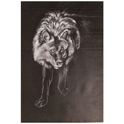 Авторская картина "Волк"