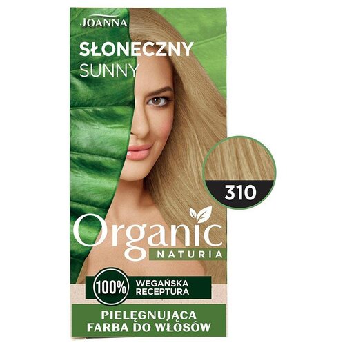 Joanna Naturia Organic, крем-краска для волос, 310 Солнечный