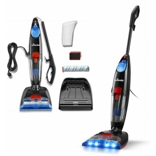 Вертикальный моющий пылесос для дома Vileda JetClean 3 в 1