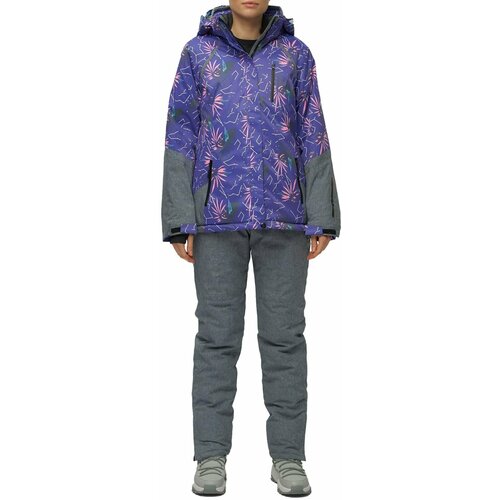 Комплект с брюками , размер 42, фиолетовый