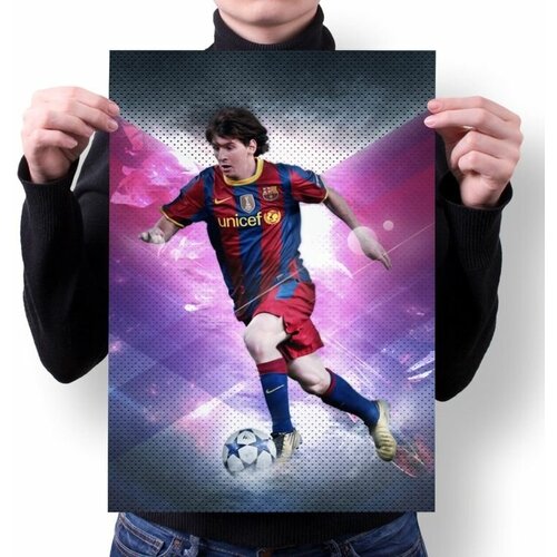 Плакат Лионель Месси, Lionel Messi №40, А2