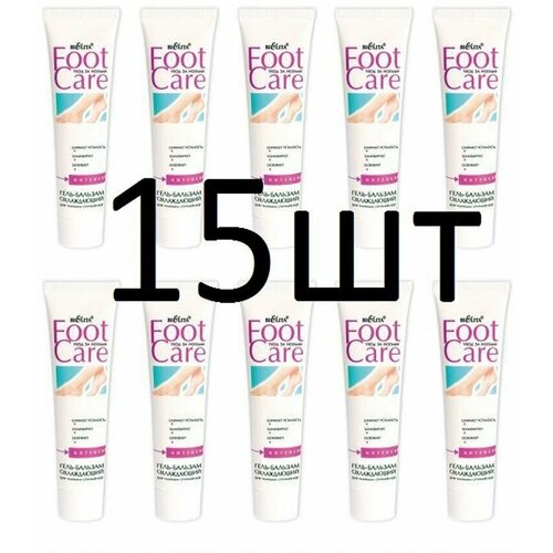 Foot Care Гель-бальзам охлаждающий для горячих ступней, 100мл x 15 шт