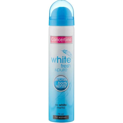 CONCERTINO Дезодорант спрей женский White 75мл