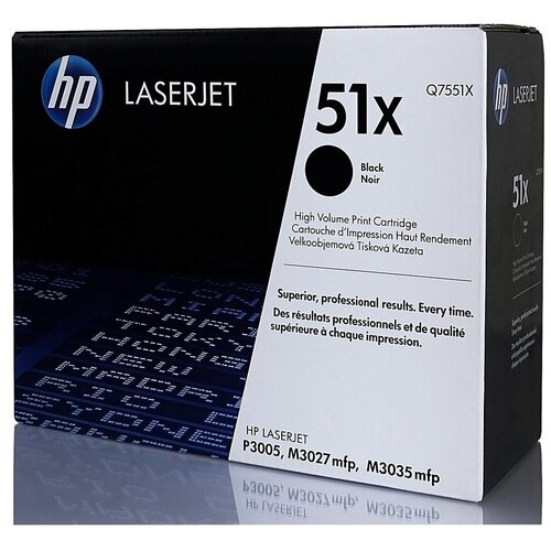 Картридж Q7551X (HP 51X) для HP LaserJet P3005/ M3027/ M3035 совместимый