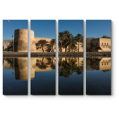 Модульная картина Замок Хасаб190x143