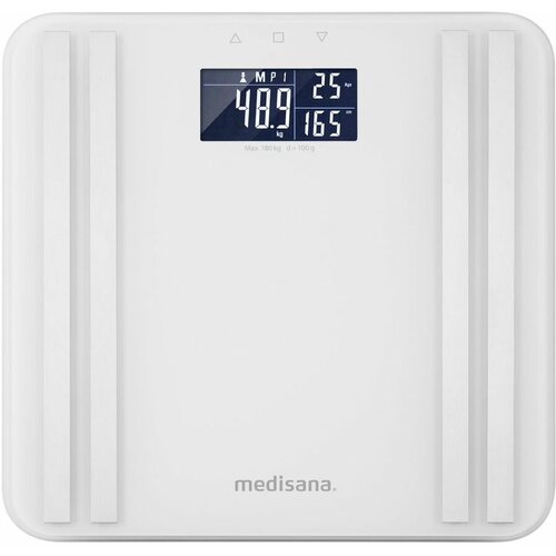Весы напольные электронные Medisana BS 465 белый