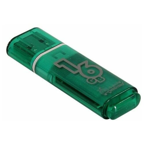 Флешка Smartbuy Glossy USB 2.0 16GB зелёный