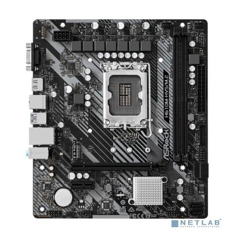 Asrock Материнская плата Asrock H610M-HVS/M.2 R2.0, LGA 1700, Intel H610, mATX, Ret