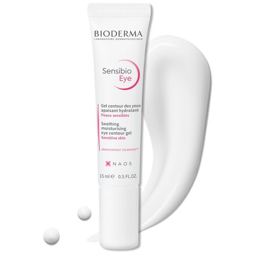 Bioderma Крем-гель для контура глаз Sensibio Eye, 15 мл