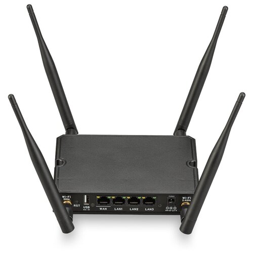 Роутер Крокс Rt-Cse m6-G гигабитный со встроенным модемом LTE (cat.6), WiFi 2,4+5 ГГц (2268)