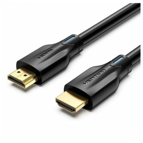 Кабель Vention HDMI версия 2.1. Высокоскоростной кабель Ultra HD, тип разъемов HD 19M/19M, длина 1.5 м, черный