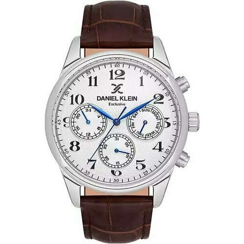 Наручные часы Daniel Klein Exclusive, коричневый, серебряный