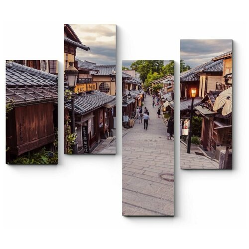 Модульная картина Нинэн-зака-любимая улочка Киото134x126